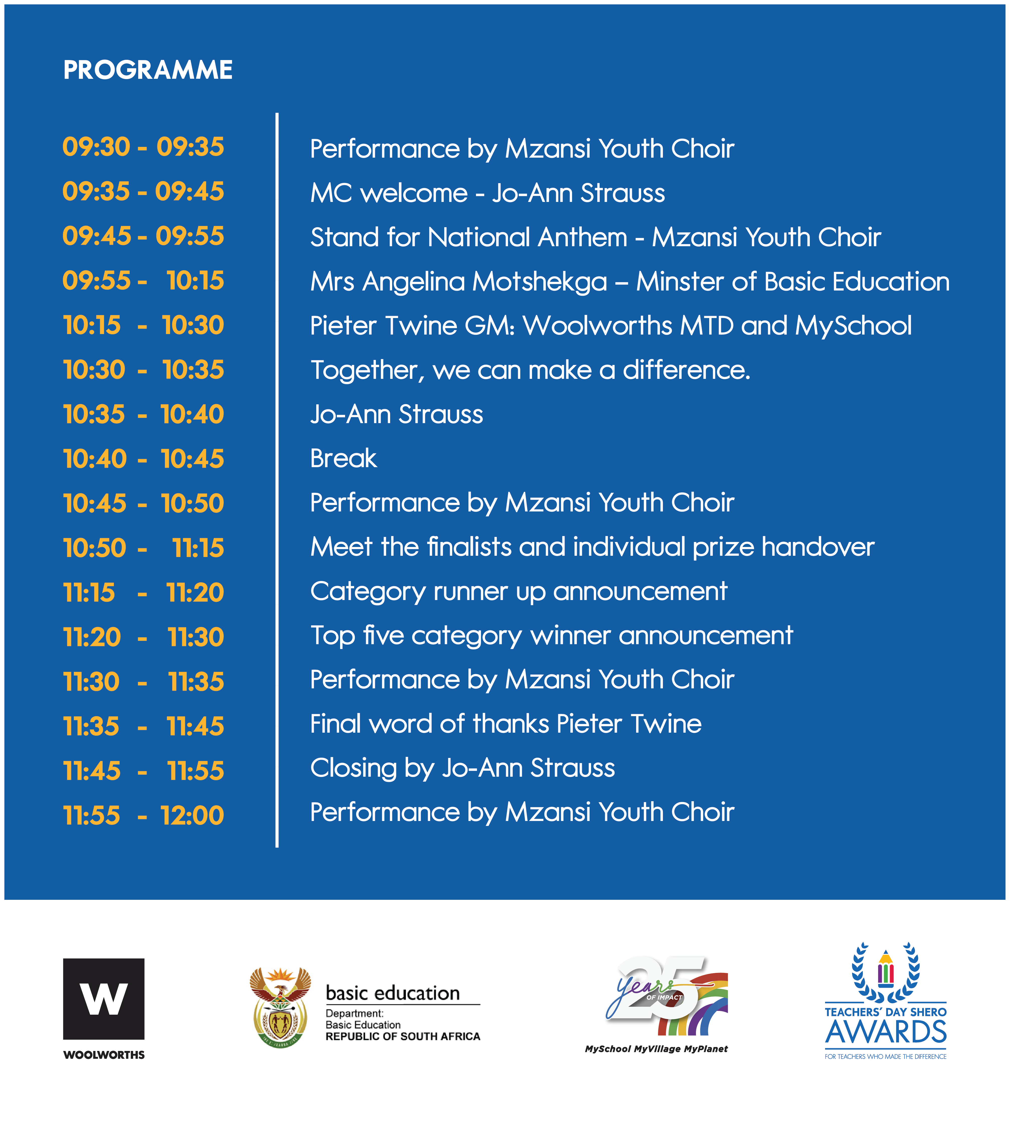 Woolworths Making the Difference Platform